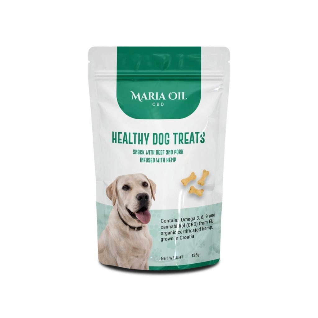 Croccantini CBD per cani con Manzo e Maiale | Maria CBD Oil Croccantini CBD per cani con Manzo e Maiale | Maria CBD Oil